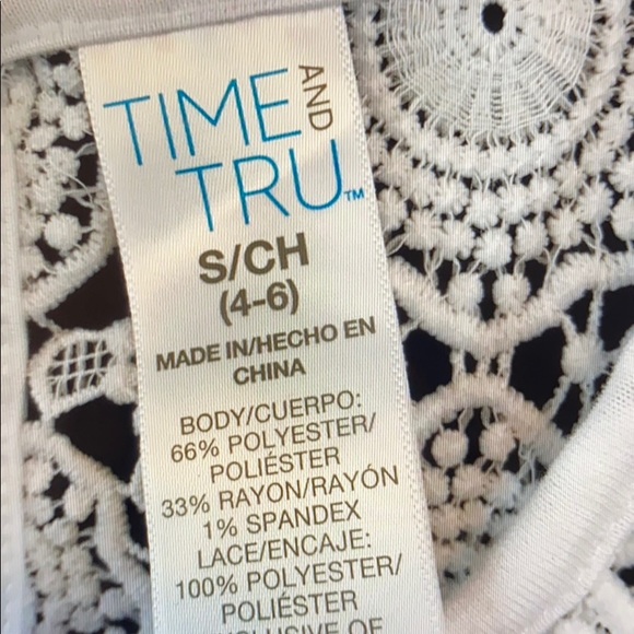 Time and Tru | Tops | Timetru White Cold Shoulder Blouse 46 | Poshmark